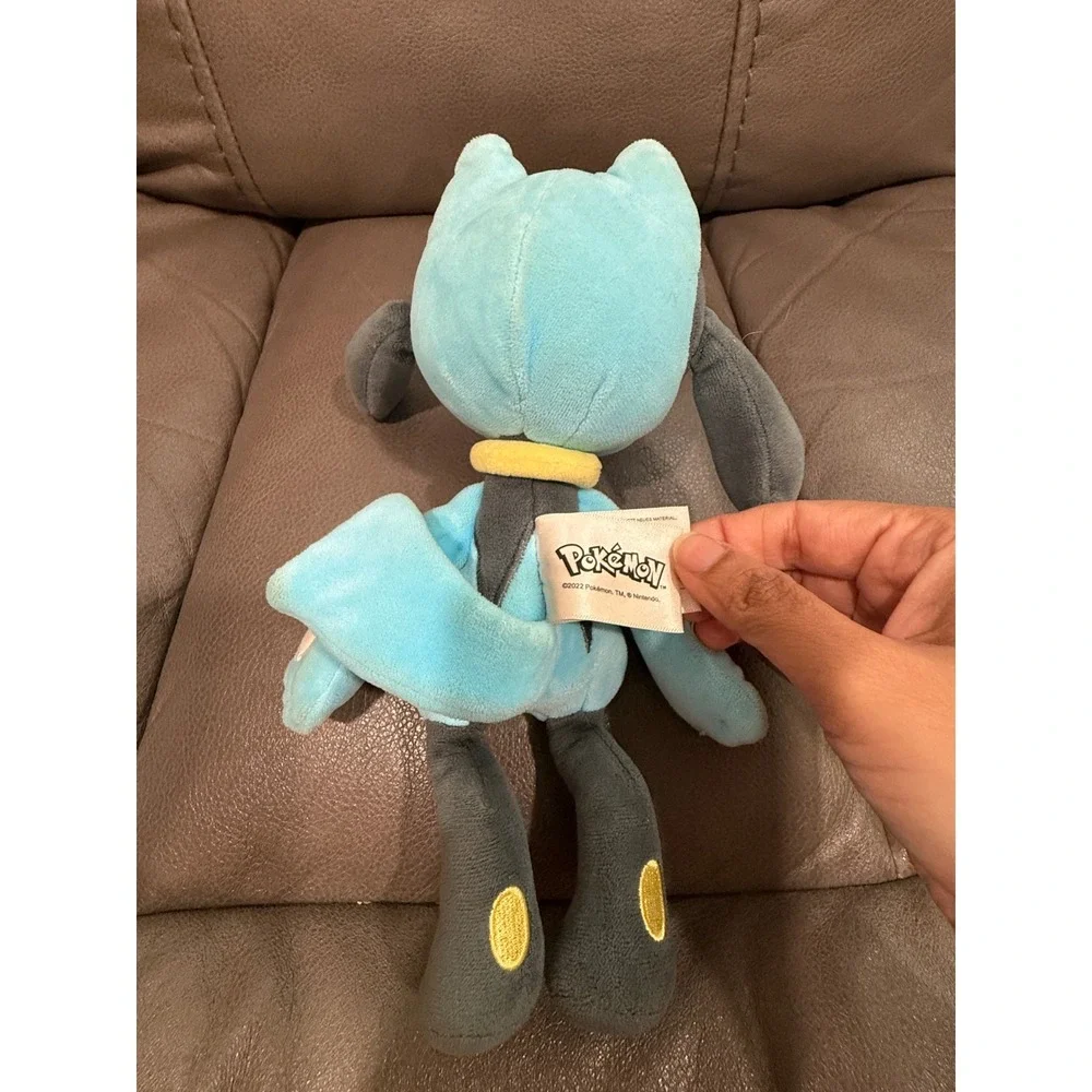 Pokemon Center | Toys | Pokemon Riolu Plush Stuffed Animal Blue Black ...
